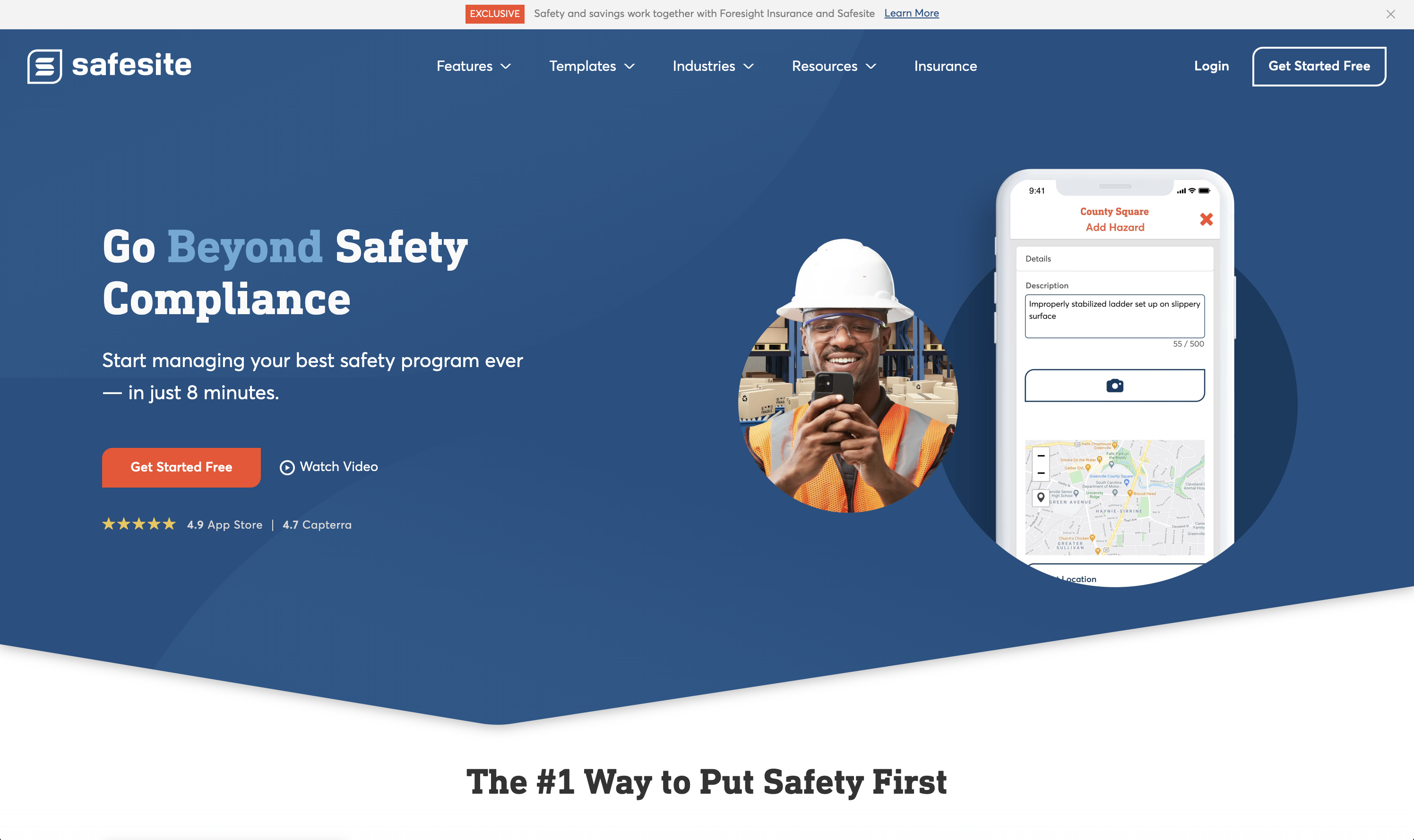 Safesite - App Promotion Website ⋆ Portfolio ⋆ Thrive Digital Gold Coast